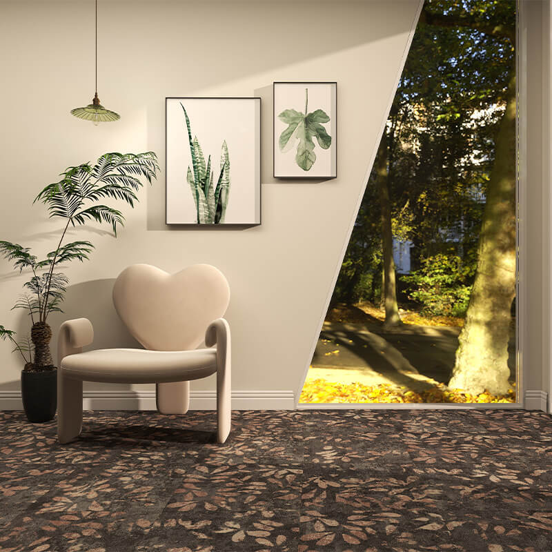 Milliken Down To Earth Leaf Cluster Carpet Tiles – DCTUK